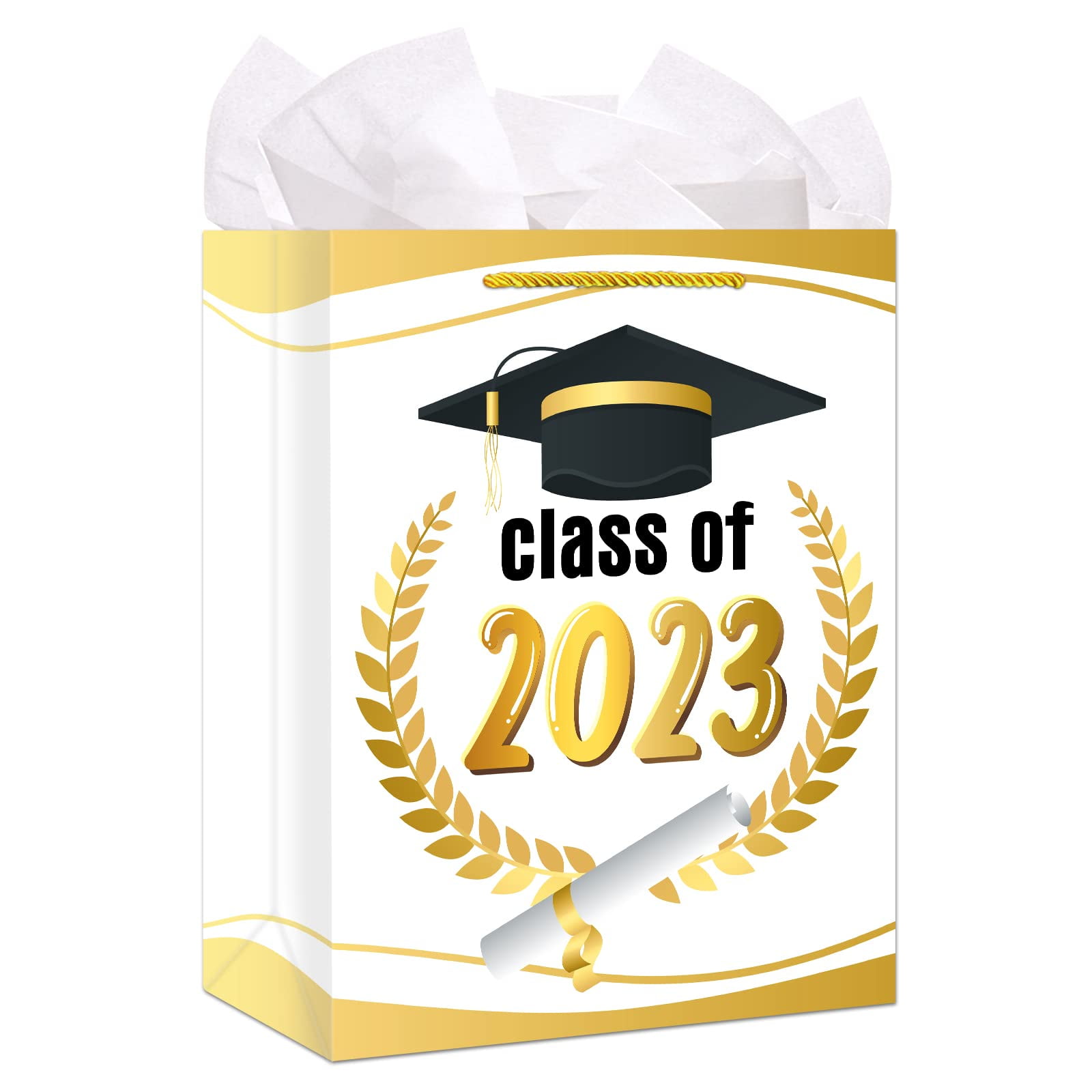 SICOHOME 2023 Graduation DMF15 Bags 11.5" Graduation Bag with Tissue ...