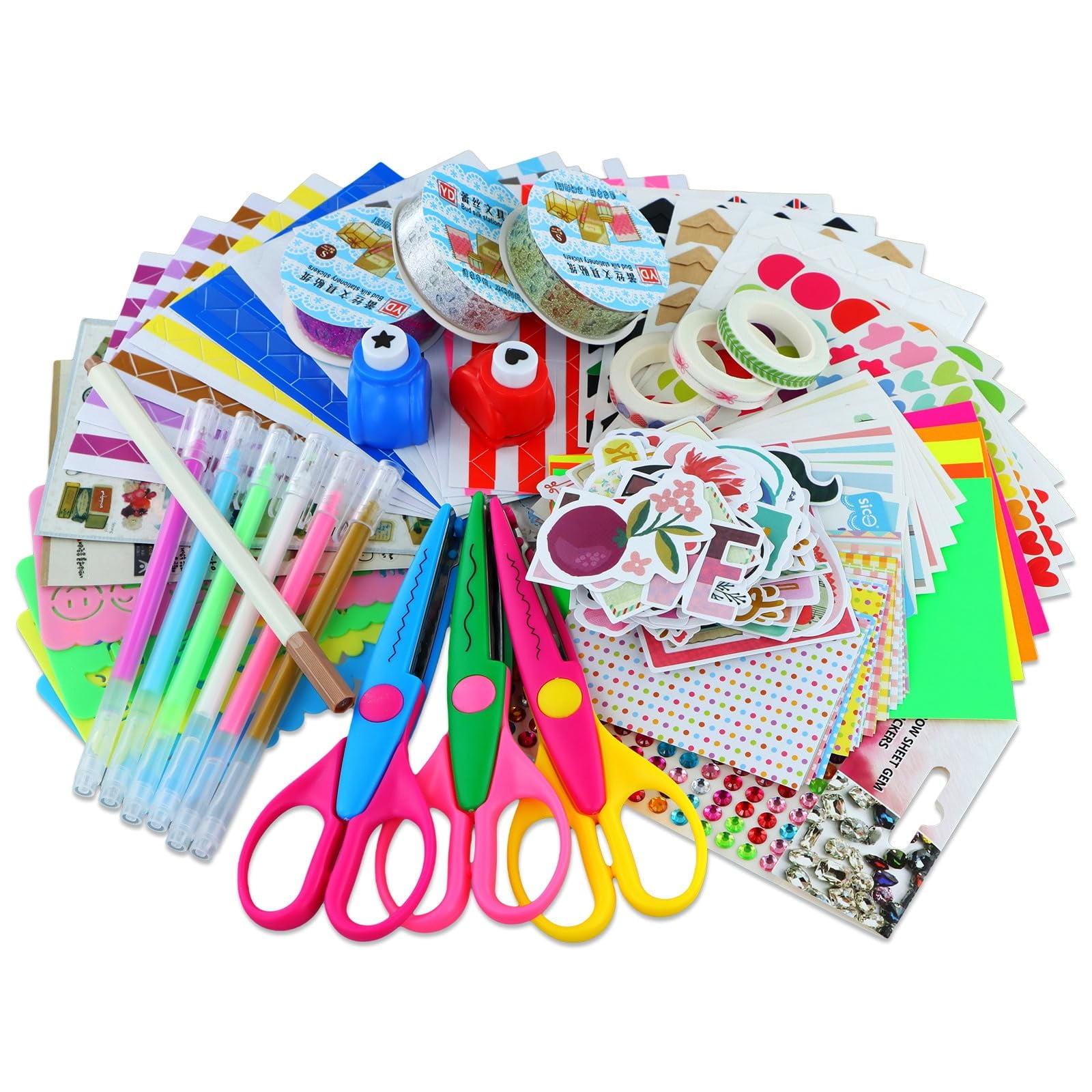 SICOHOME Scrapbook Supplies Kit - Bullet Junk Journaling Supplies ...