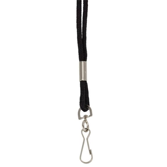 SICURIX Standard Lanyard Hook Rope Style, Black, Pack of 24 - Walmart.com