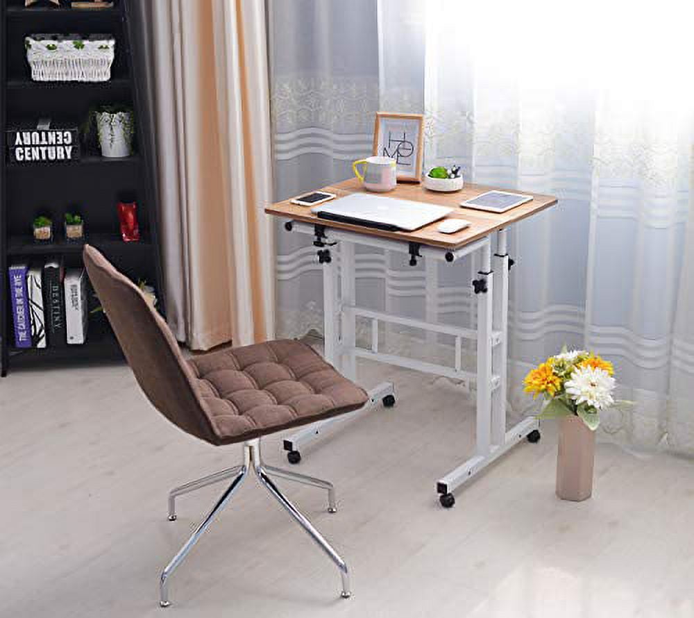 SIDUCAL Portable Stand Up Desk, Adjustable Home/Office Workstation with ...