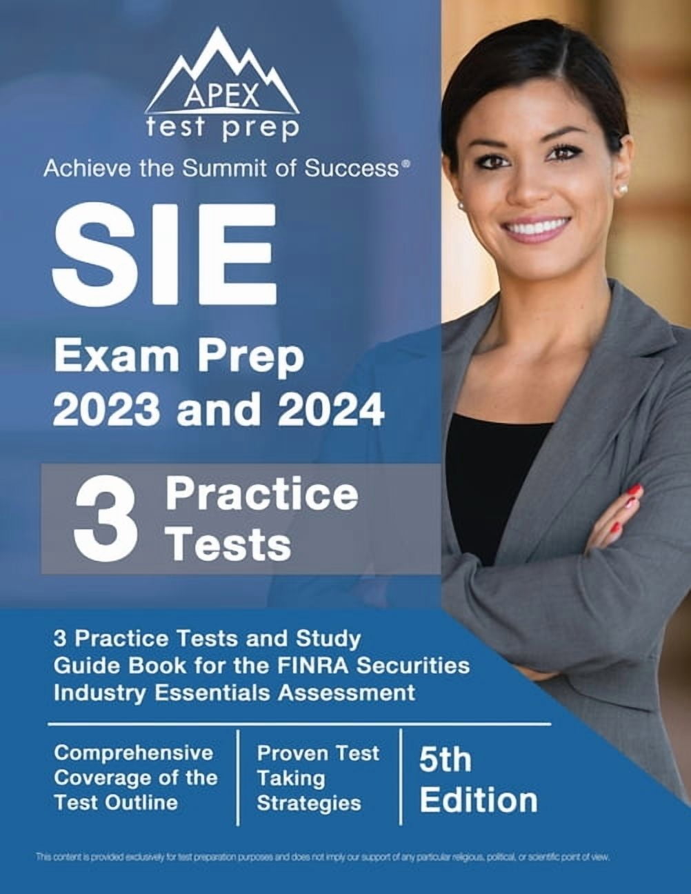 SIE Exam Prep 2023 and 2024: 3 Practice Tests and Study Guide Book for ...