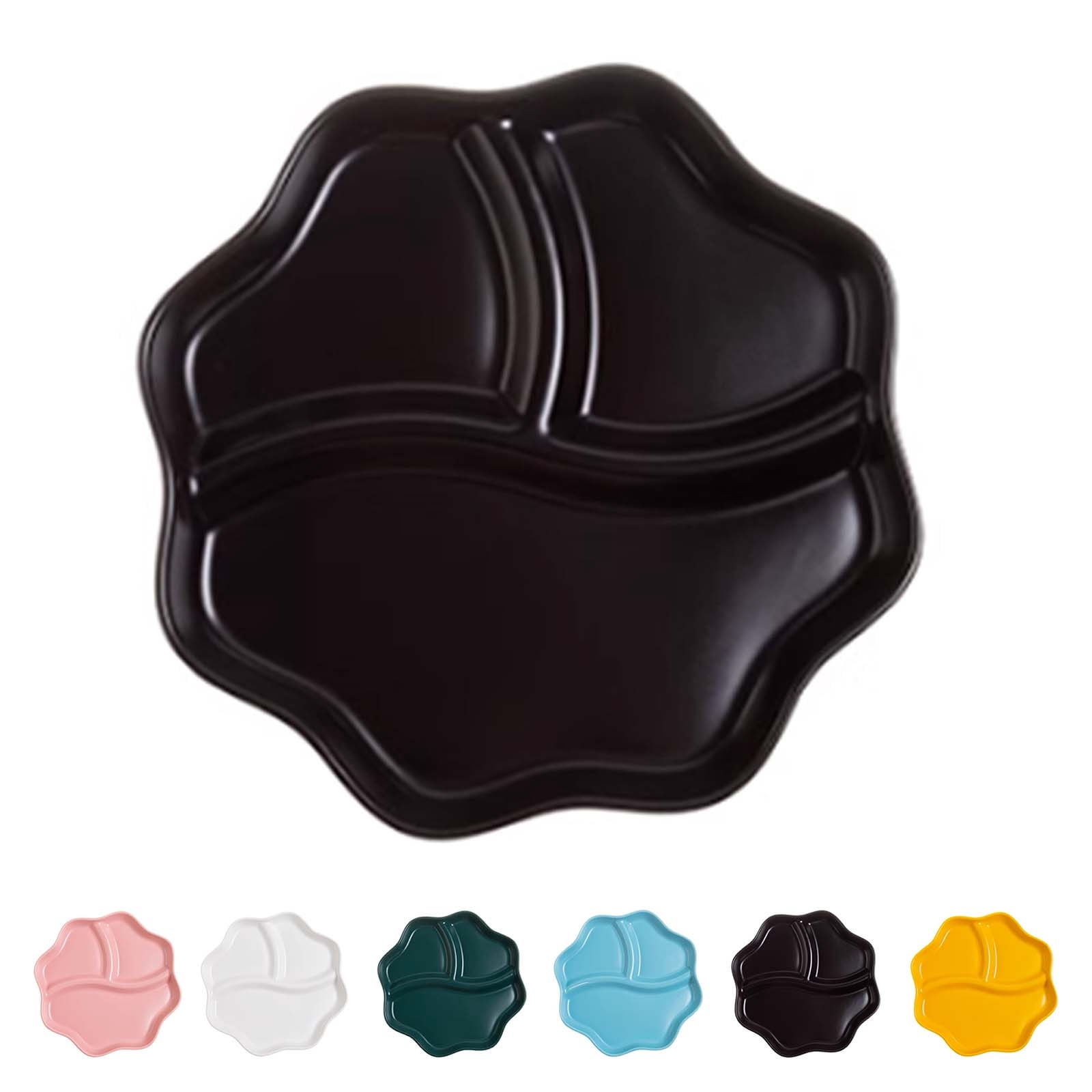 SIELUNO Japaness Portion Control Plates,Divided Plates,Portion Control ...