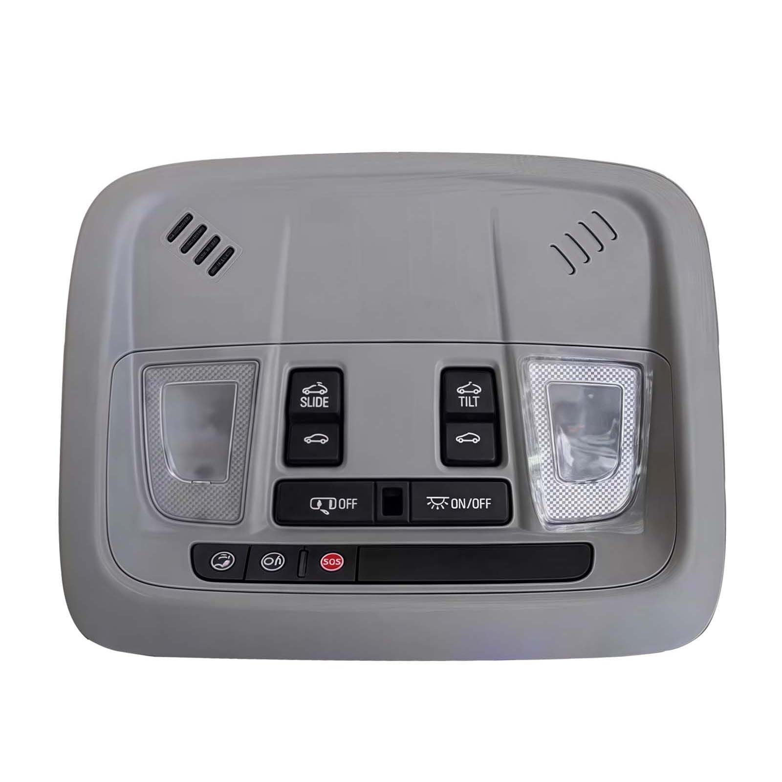 SIELUNO Overhead Consoles Fits for Chevrolet Malibu XL With Dome LED ...