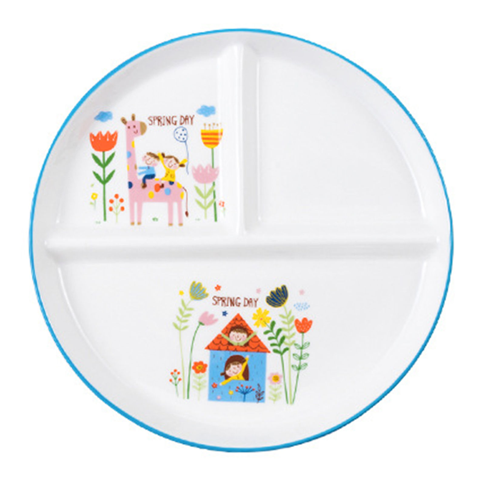 SIELUNO Portion Control Plates,Ceramic Portion Control Plate for Home ...