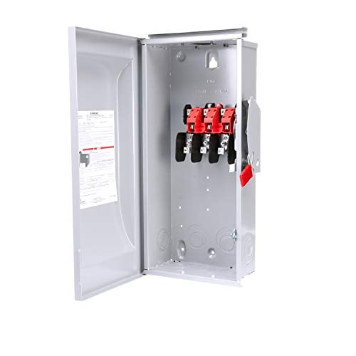 SIEMENS GNF323R 100 Amp, 3 Pole, 240-Volt, 3 Wire, NON-Fused, General ...