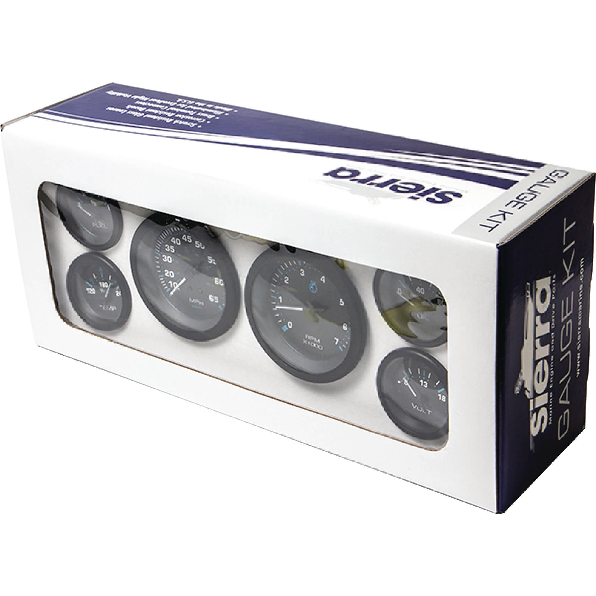 SIERRA Eclipse IB/Sterndrive 6 Gauge Set 68413P - Walmart.com