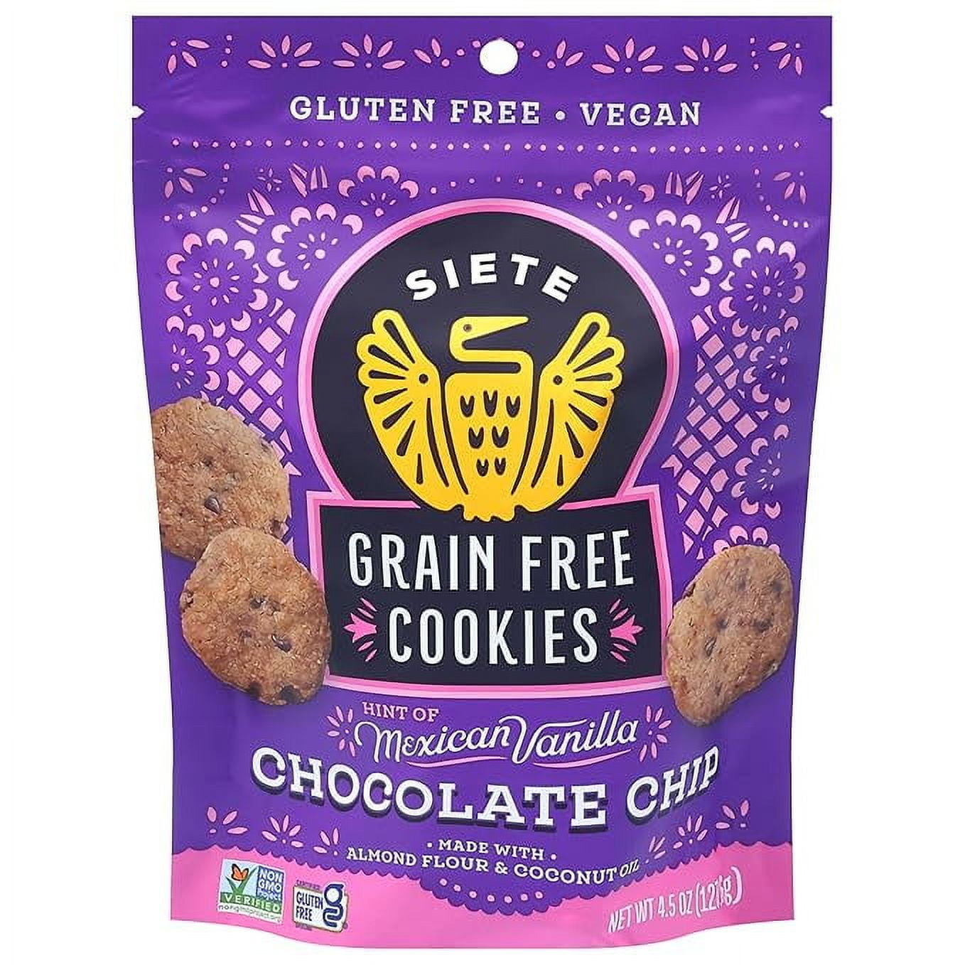 Siete Cookie Mex Vanilla Chocolate Chip - 4.5 Oz - Walmart.com