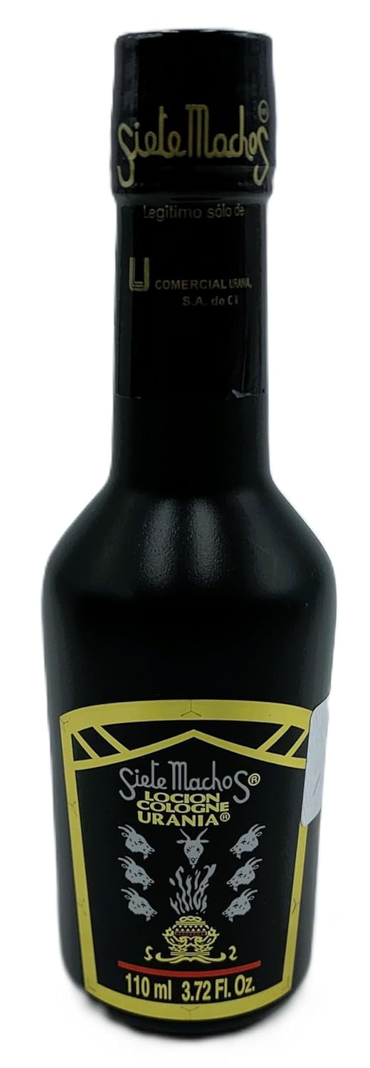 Siete Machos Original Cologne by Conamon Urania – 110 mL (3.72 oz ...