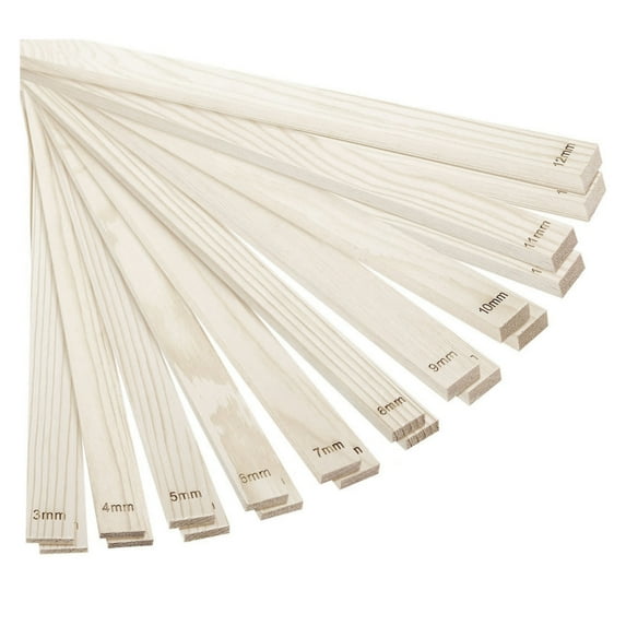 SIEYIO 10/20x/Set 5/10 Size Wood Rolling Out Sticks Pottery Rolling ...