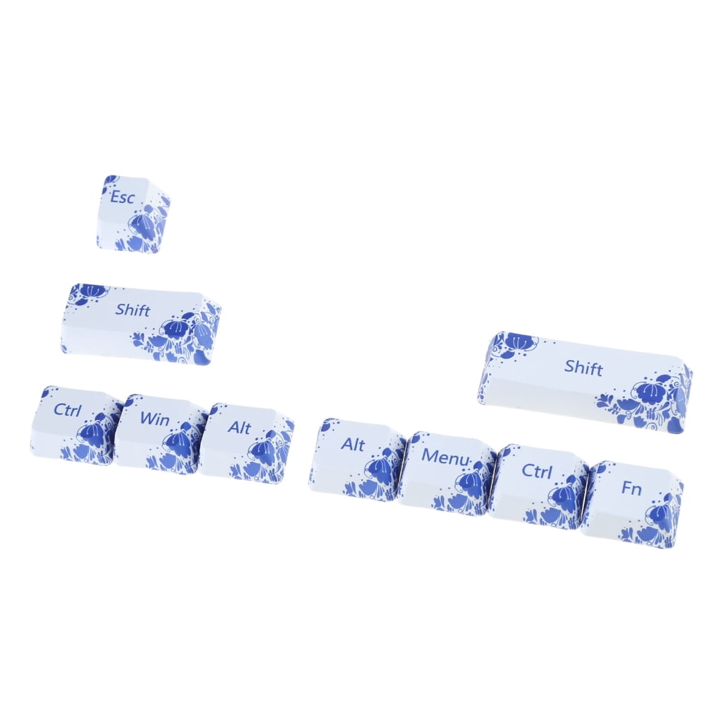 SIEYIO 10 Keys OEM R1 SHIFT ESC Keycaps Large for Key PBT Chinese Style ...