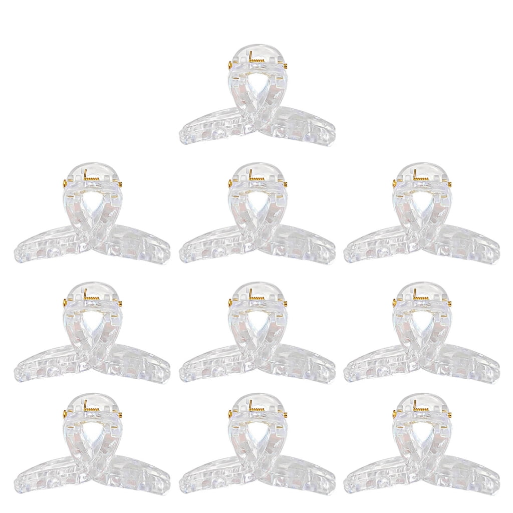 SIEYIO 10 Pack Acrylic Hair Pins DIY Hair Accessories Hair Clamp Hair ...