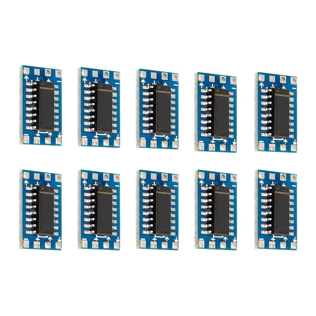 SIEYIO 10PCS Small RS232 MAX3232 to TTL Converter Module Board 3~5V ...