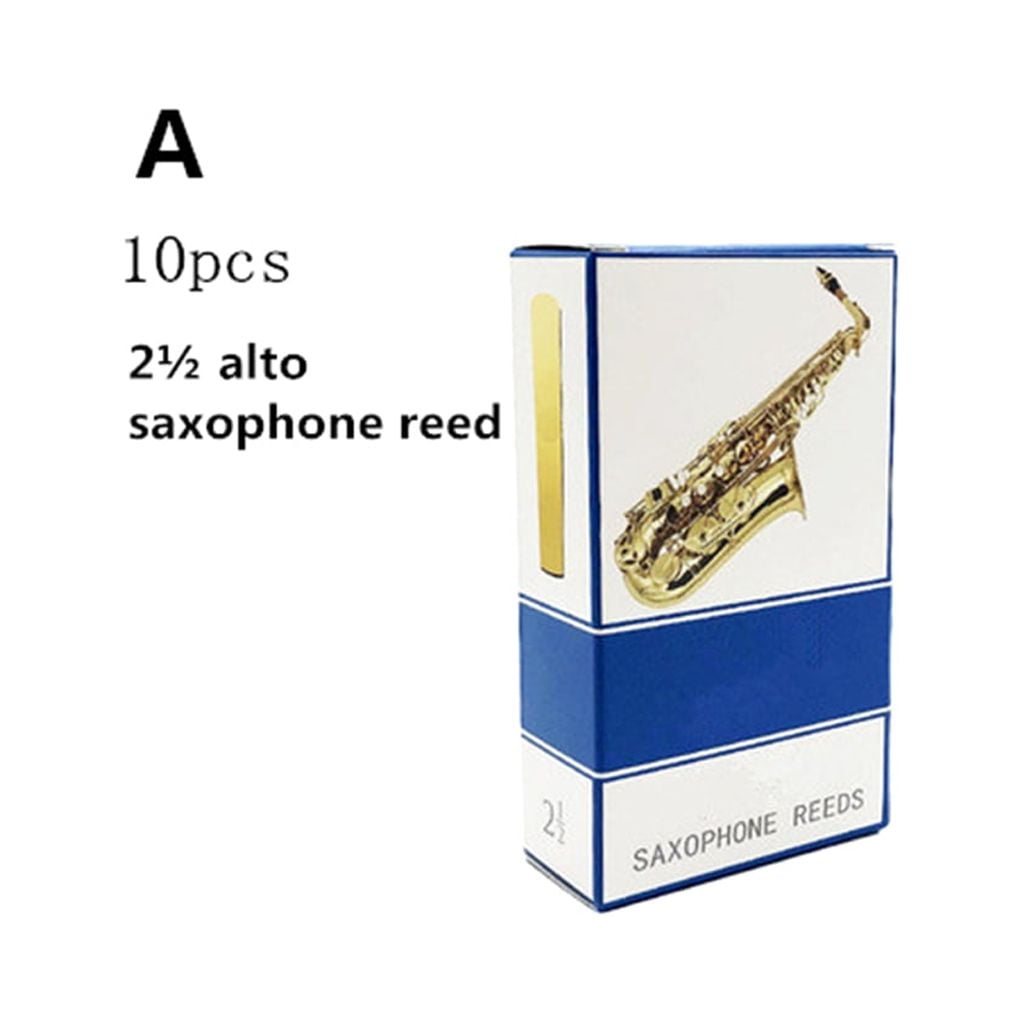 SIEYIO 10pcs/ Box G Alto Saxophone Reeds Normal Level G Alto Saxophone ...
