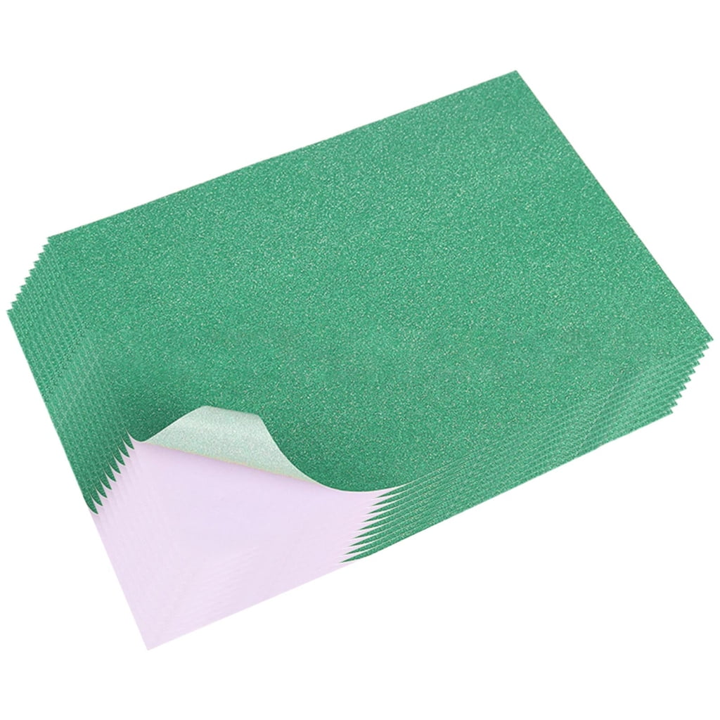 SIEYIO 10pcs Glitter Stickers Gold Glitter Cardstock Paper for DIY Art ...