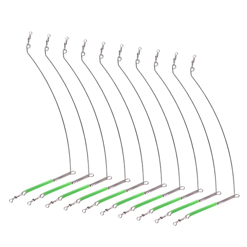 SIEYIO 10pcs Saltwater Fishing Rigs Connector Sea Fishing Balance Wire ...