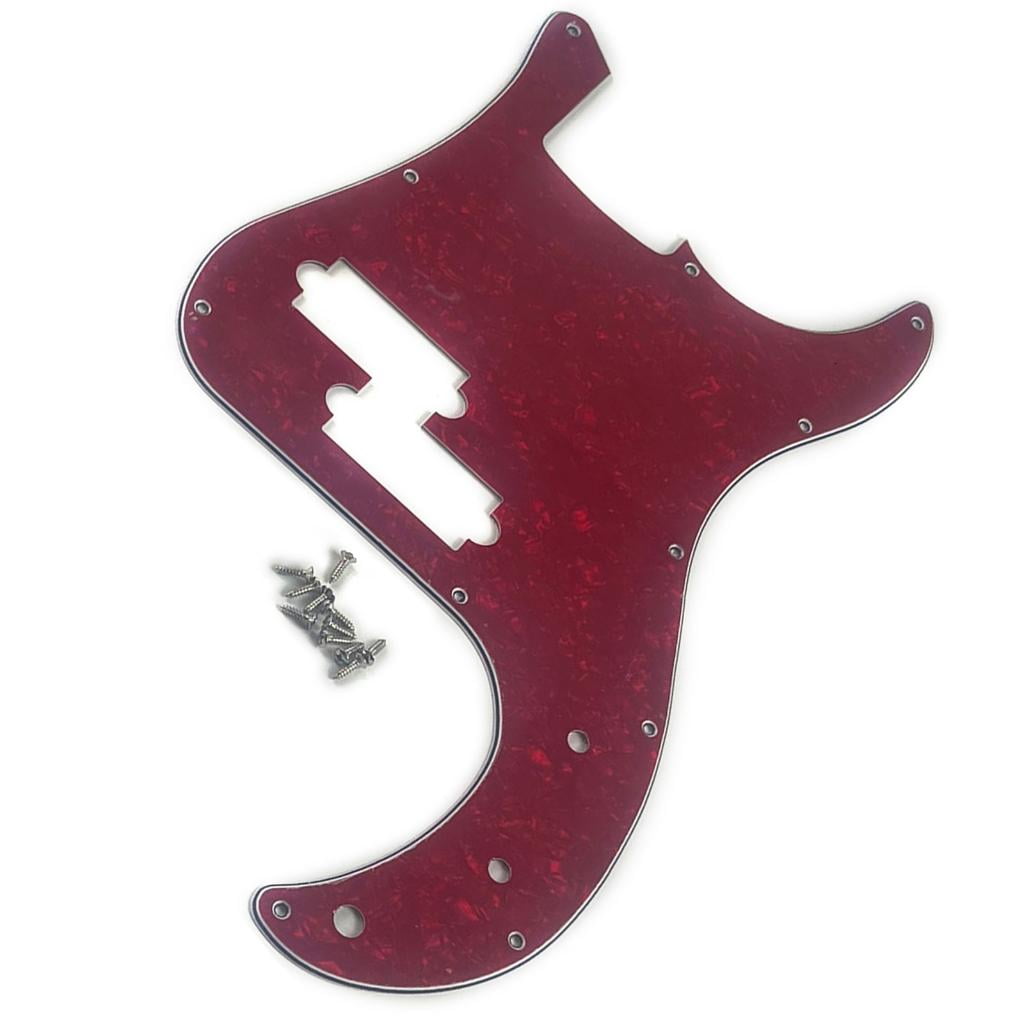 SIEYIO 11 Hole Bass Scratch Plate 4 String Bass Pickguard for Standard ...