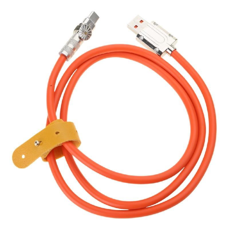 SIEYIO 120W USB To Type C Cable for Cellphone Fast Charging Wire 180 ...