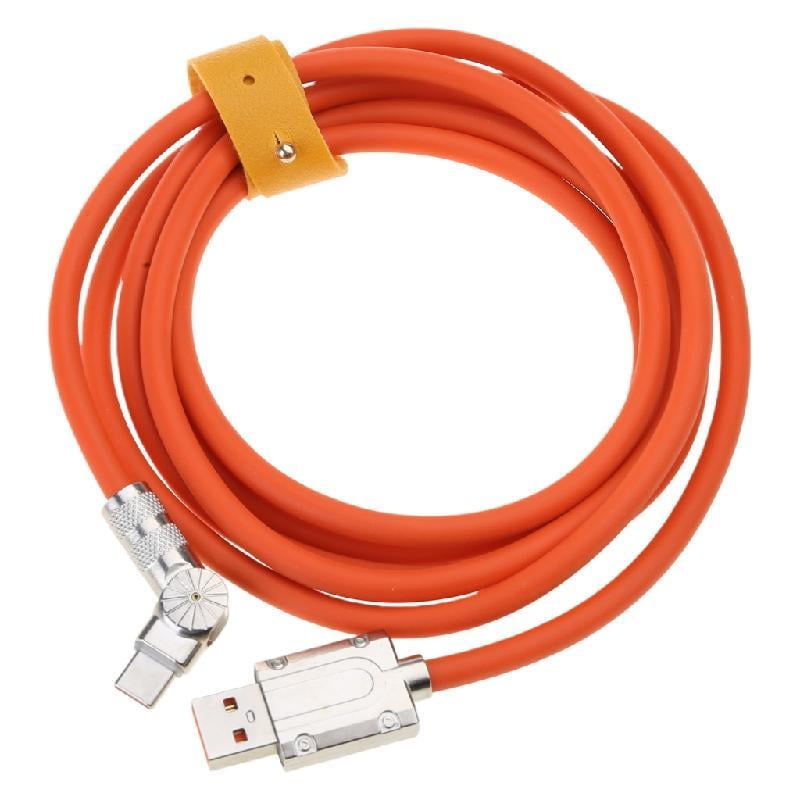 SIEYIO 120W USB To Type C Cable for Cellphone Fast Charging Wire 180 ...