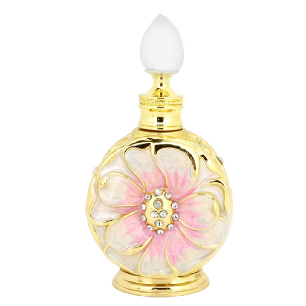 SIEYIO 12ml Perfumes Bottle Vintage Empty Container Metal Embossed ...