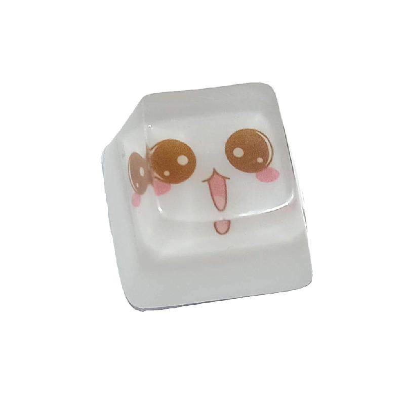 SIEYIO 1PC Gaming Keycaps Durable Transparent Resin Keycap Cherry ...
