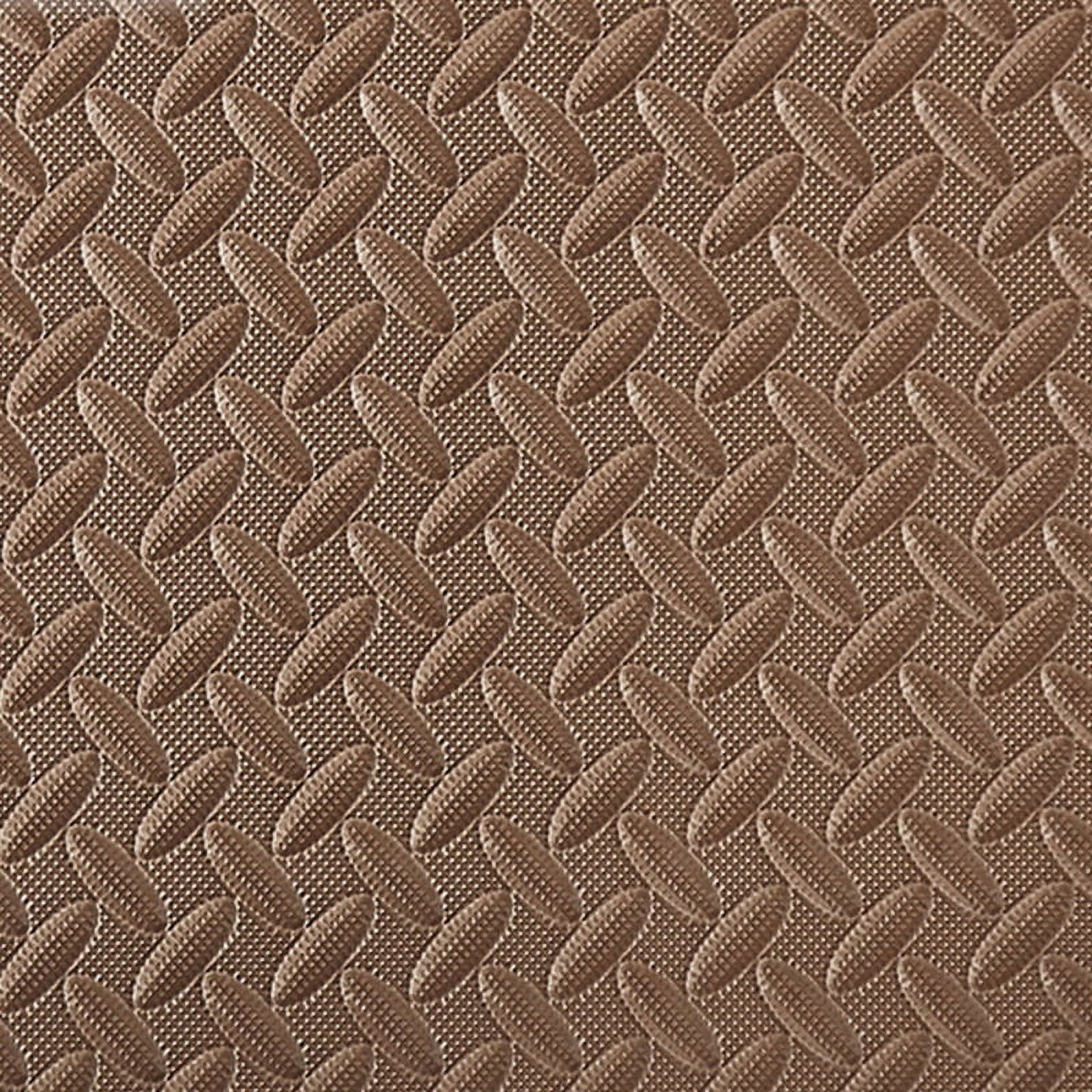 SIEYIO 1Pc 30cm Interlocking Foam Mat Leaf Grain Textured Carpet Tiles ...