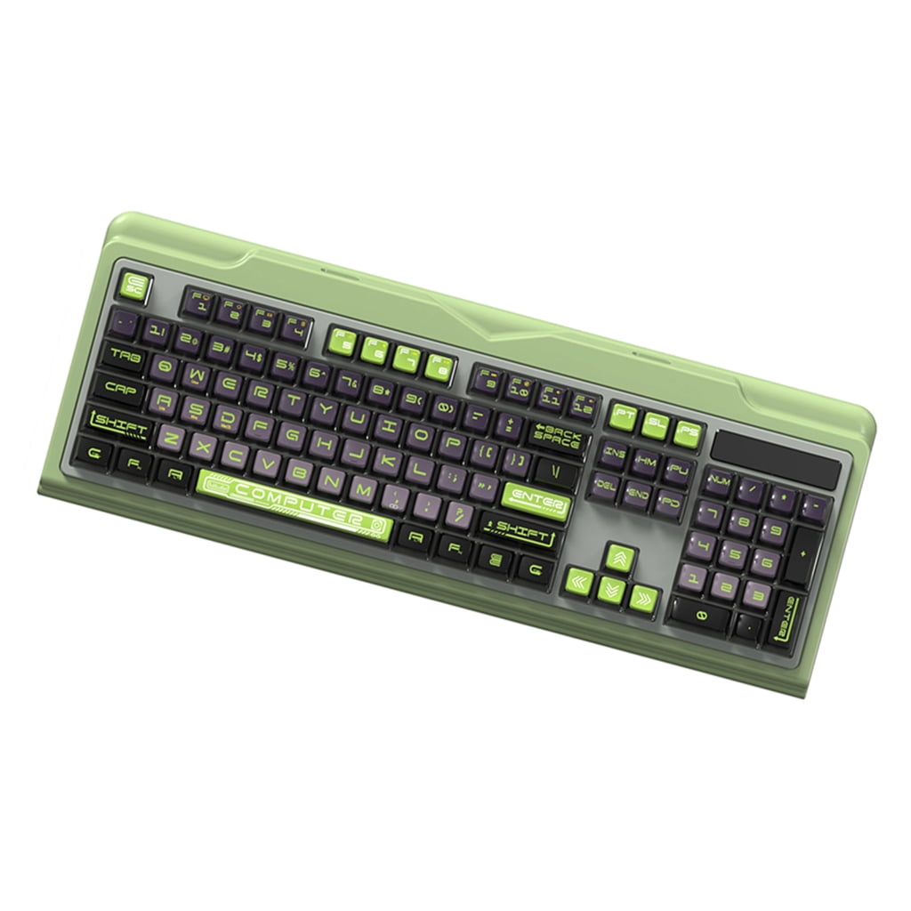 SIEYIO 1Set Gray Green Translucents PBT Keycap 116Keys ASA Profile ...