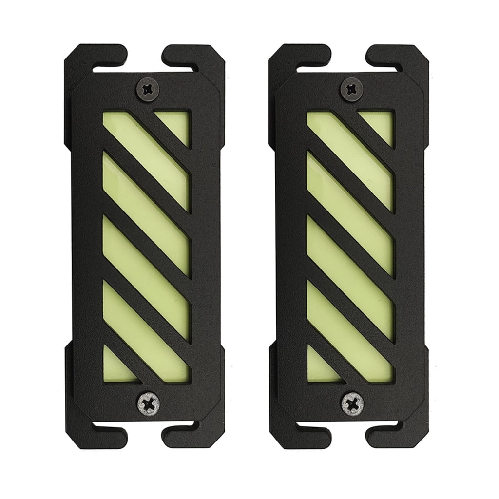 SIEYIO 2 Pieces Reflective Safety Patches Warning Patches Vertical ...