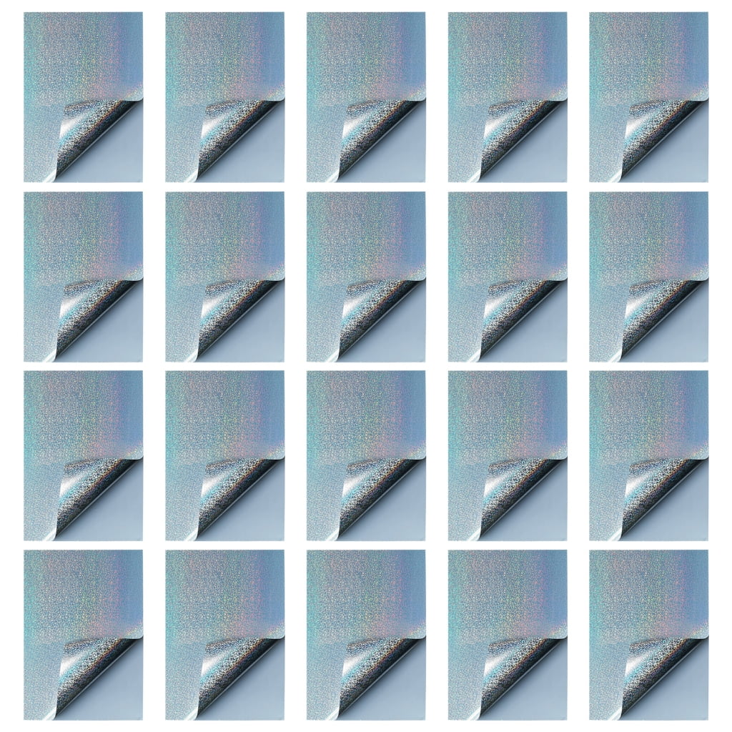 SIEYIO 20 Sheets/Set Self-Adhesive Paper Holographic Stickers Paper A 4 ...