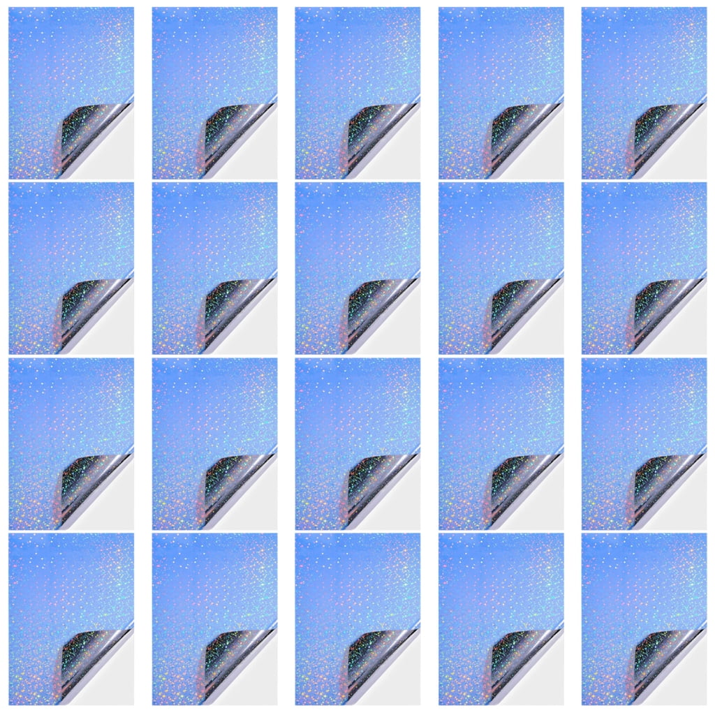 SIEYIO 20 Sheets/Set Self-Adhesive Paper Holographic Stickers Paper A 4 ...