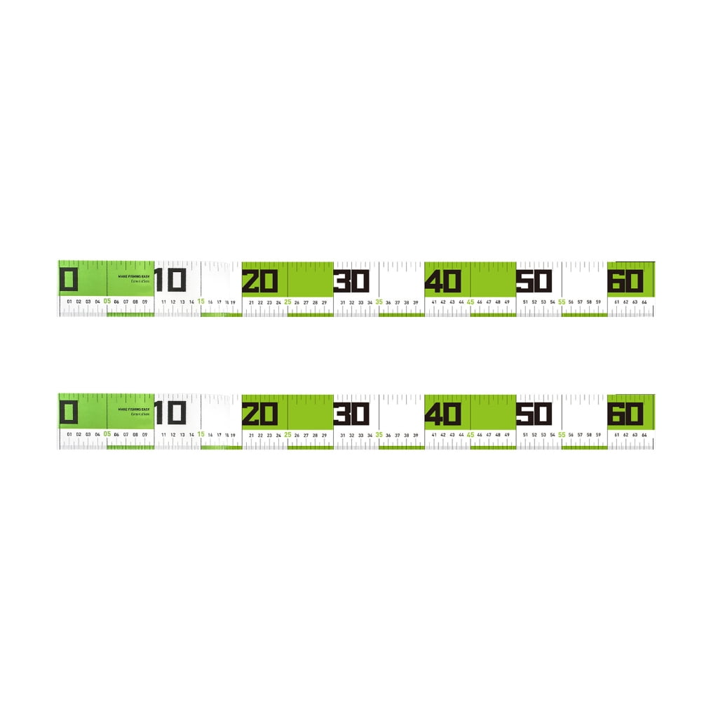 SIEYIO 25Inch Flexible Fish Ruler Fish Measuring Tape Sticker Tape for ...