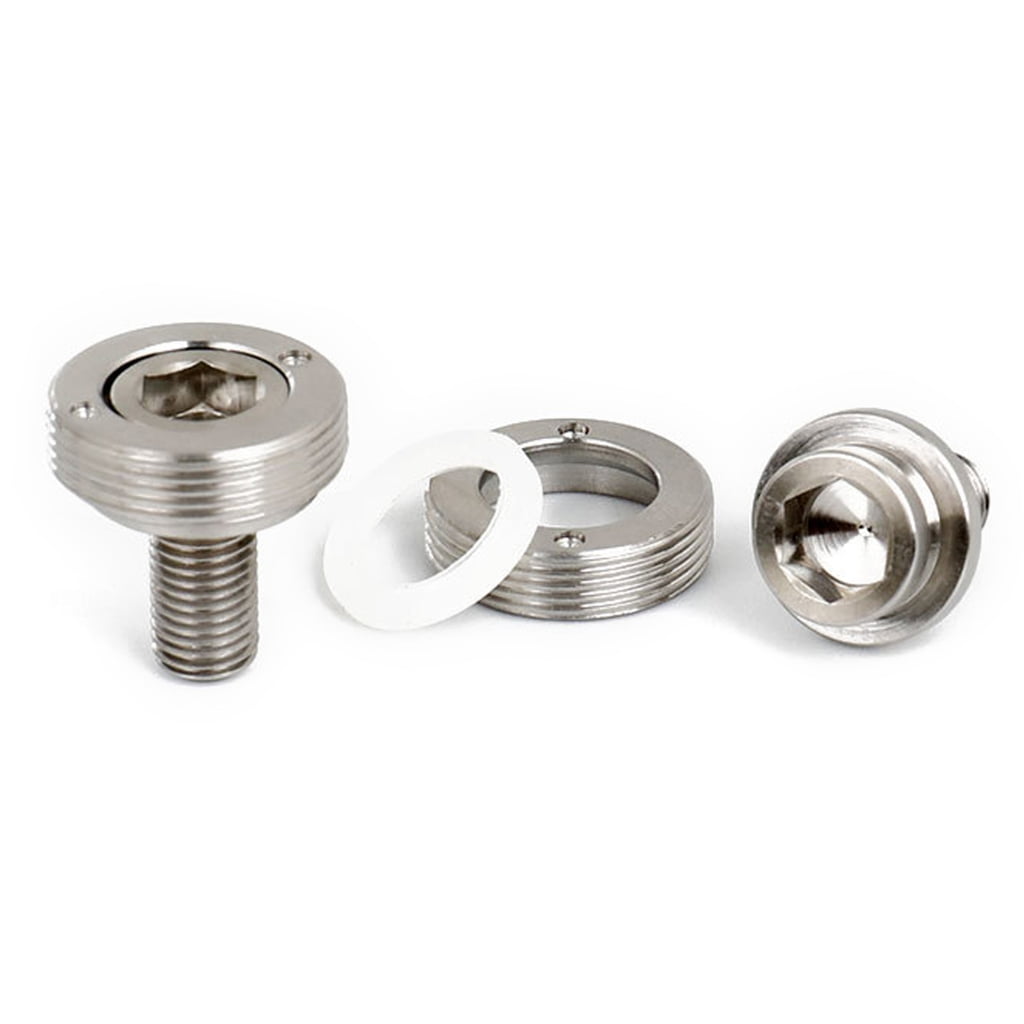 SIEYIO 2Pcs Bike Crank Screws for Square Hole Crankset Bottom Rack 8mm ...