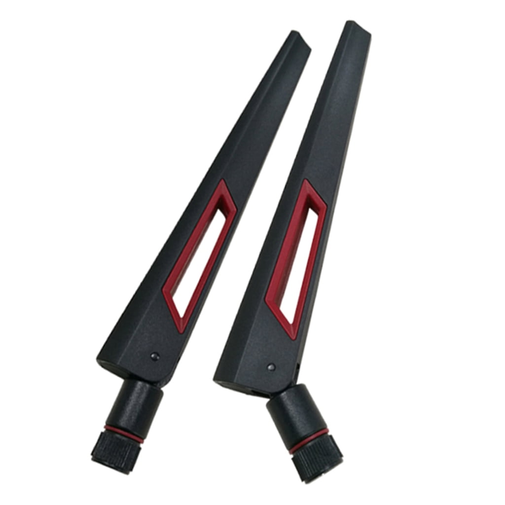 SIEYIO 2Pcs High-gain Router Antenna SMA 10DBi Interface Dual-band ...
