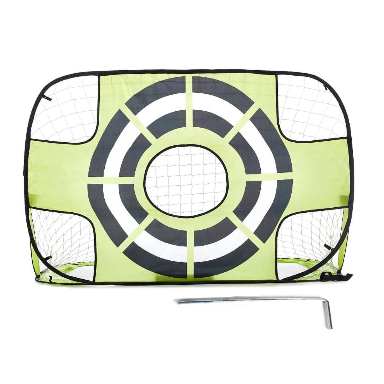 SIEYIO 3 In 1 Football Goal Poped Up Portable Football Net Goals Post ...