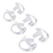 LEFT & RIGHT Medium Replacement Earmold Beige Earbud Plus 2x Clear ...