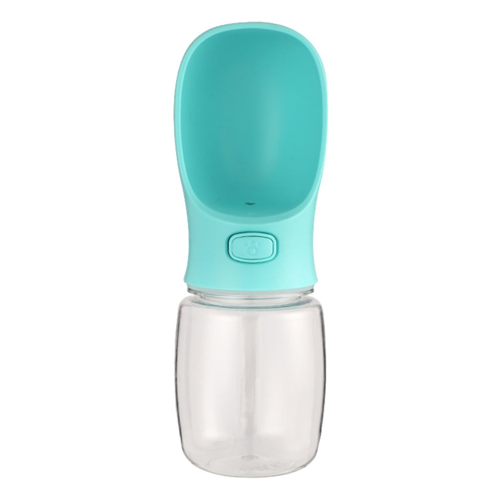 SIEYIO 350ml Pet Water Bottle Portable Travel Pet Drinker Leak-proof ...