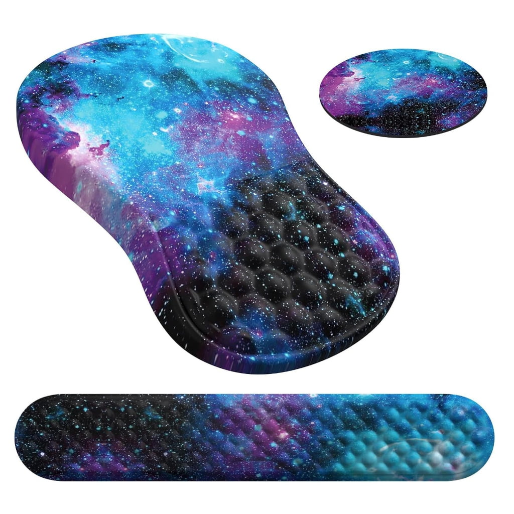 SIEYIO 3pcs Relieve Fatigue Memory Foam Wrist Rests Mouse Pad for Mouse ...
