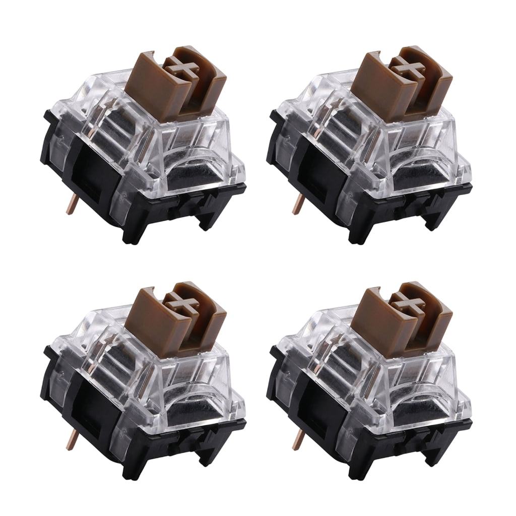 SIEYIO 4/10PCS Keyboard Switches Tactile Switch TTC Silent Brown V2 ...
