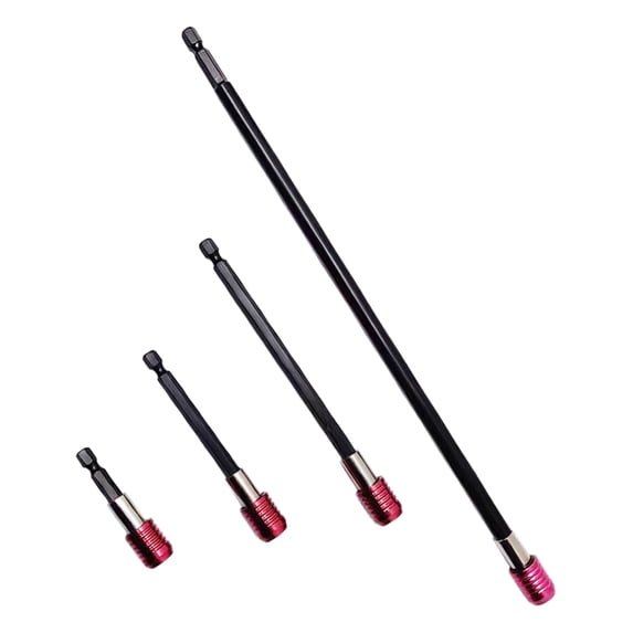SIEYIO 4Pcs 1/4'' Hex Magnetic Screwdriver Extension Bit Holder ...