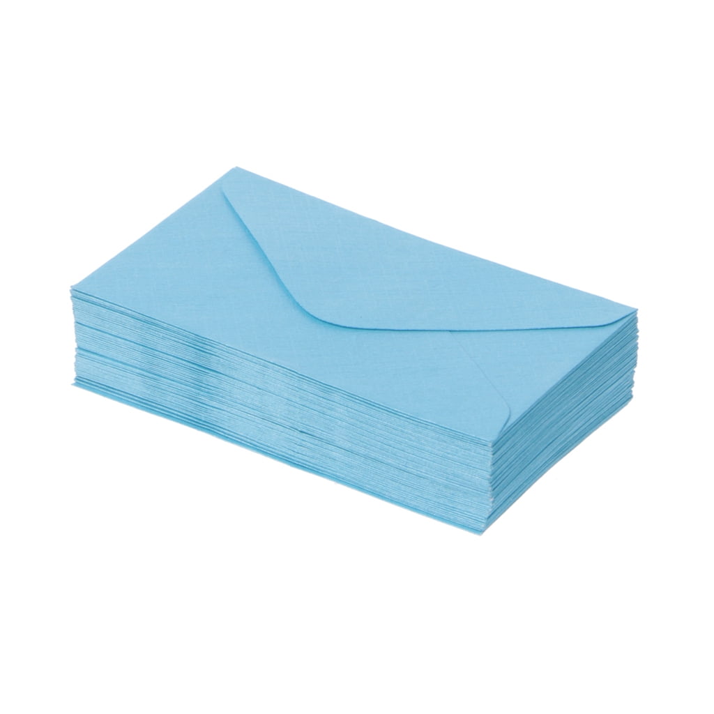 SIEYIO 50 Pieces 6 x 10cm Envelopes Set Assorted Colors Gift Envelopes ...