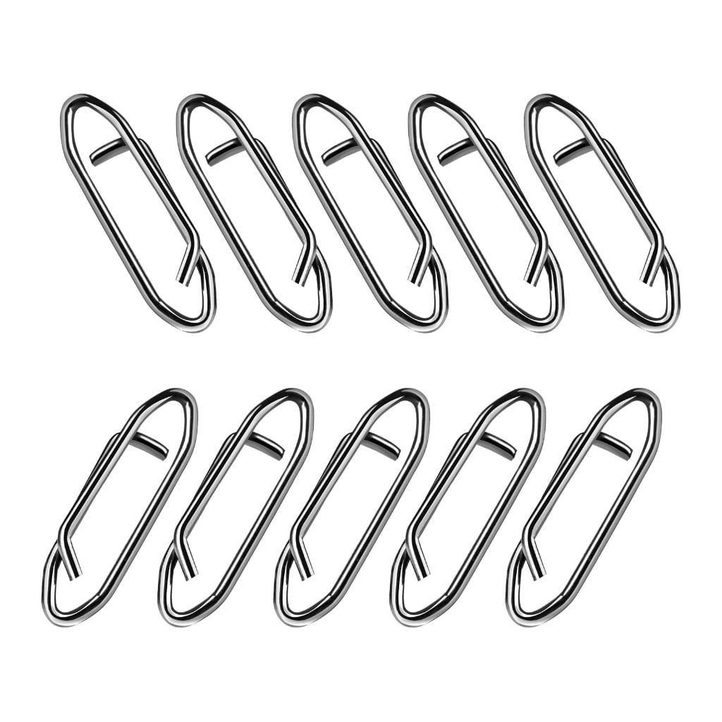SIEYIO 50Pcs Power Fishing Clip Fast Snaps Speed Clip Fishing Tackle ...