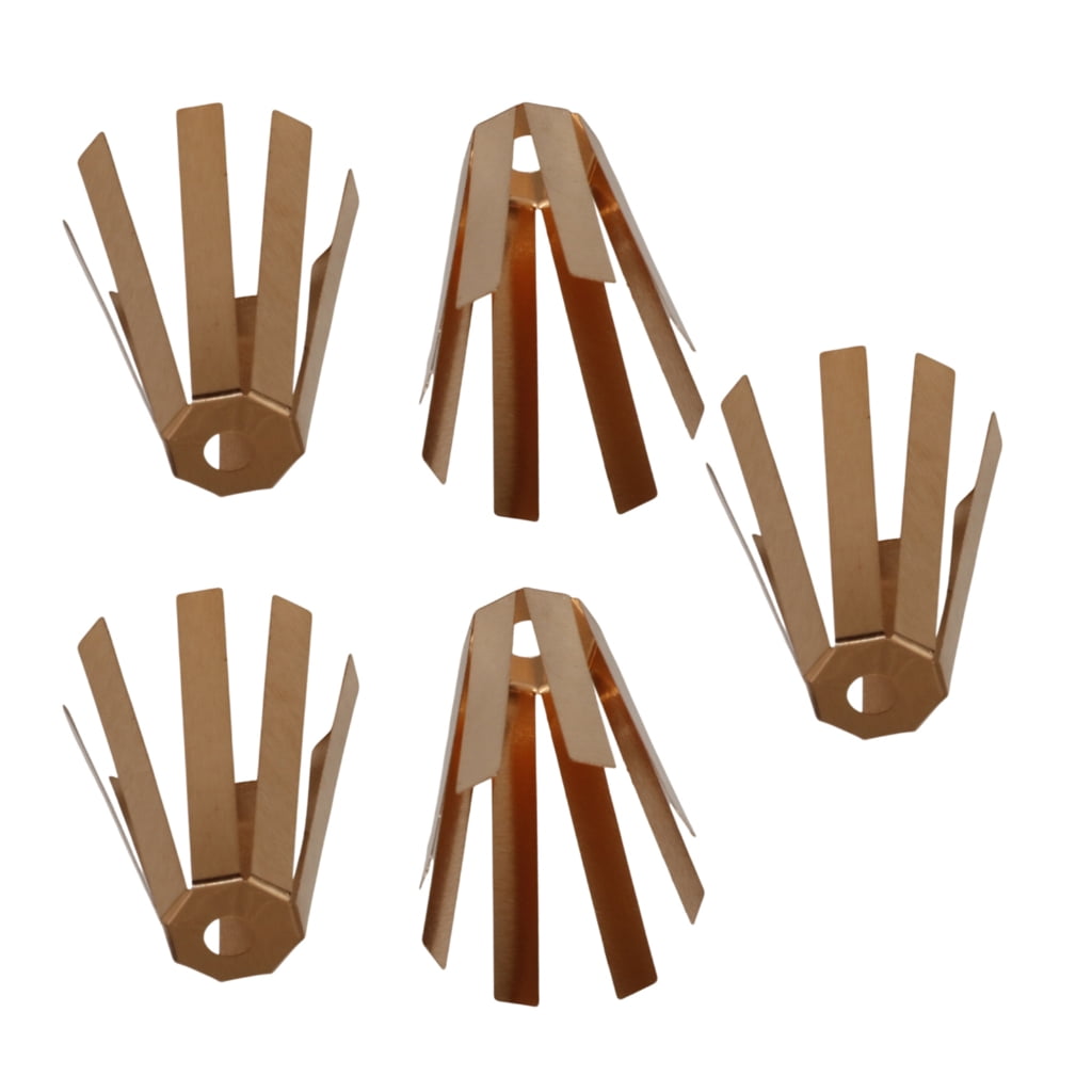 SIEYIO 5Pcs Brass Golf Shaft Adapter Shims 8 Claw Deformable for .350 ...