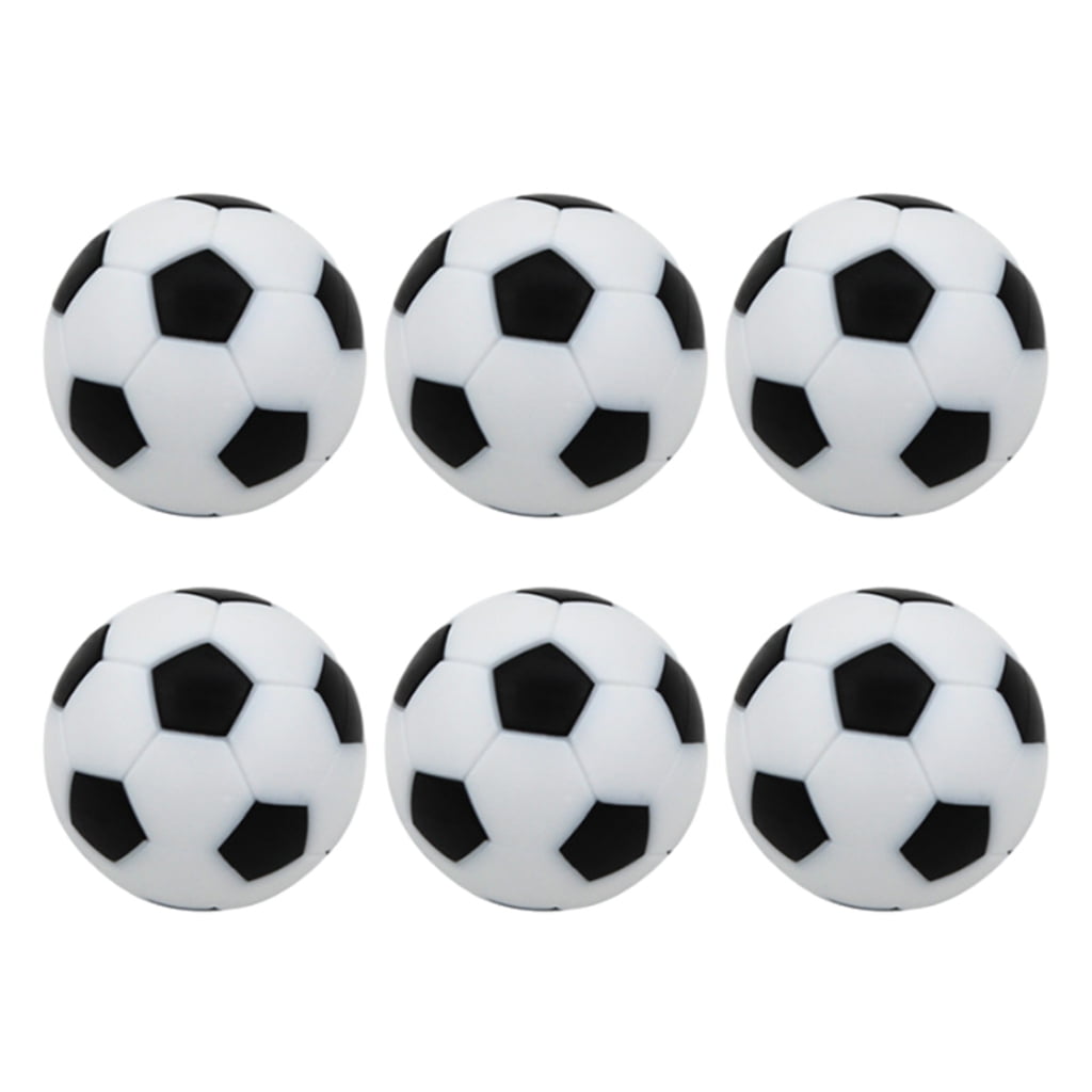 SIEYIO 6 Pcs Foosball Table Ball Official Tabletop Game Ball Soccer ...