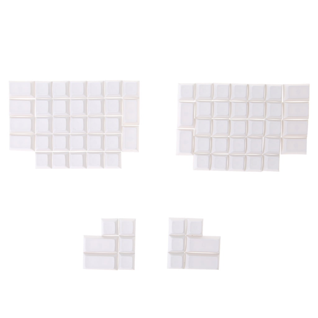 SIEYIO 76 Keys PBT Keycap DSA Profile Not Engraving Blank for Key Cover ...