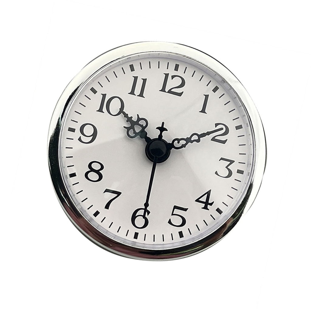 SIEYIO 80mm Quartzs Clocks Insert, Craft Clock Movement Round Clock ...