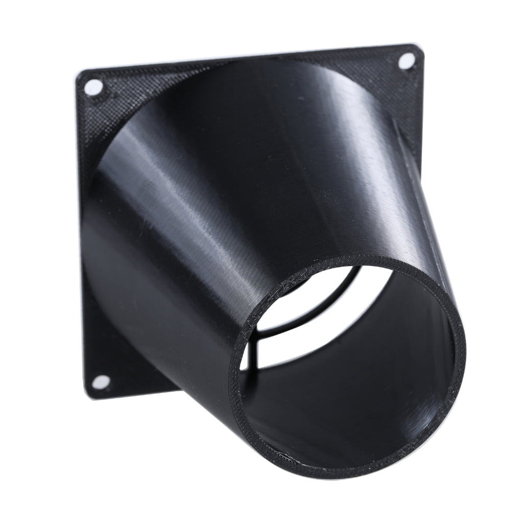 SIEYIO 8cm Fan Ducting Attachment with 45mm Round Outlet for Cooling ...
