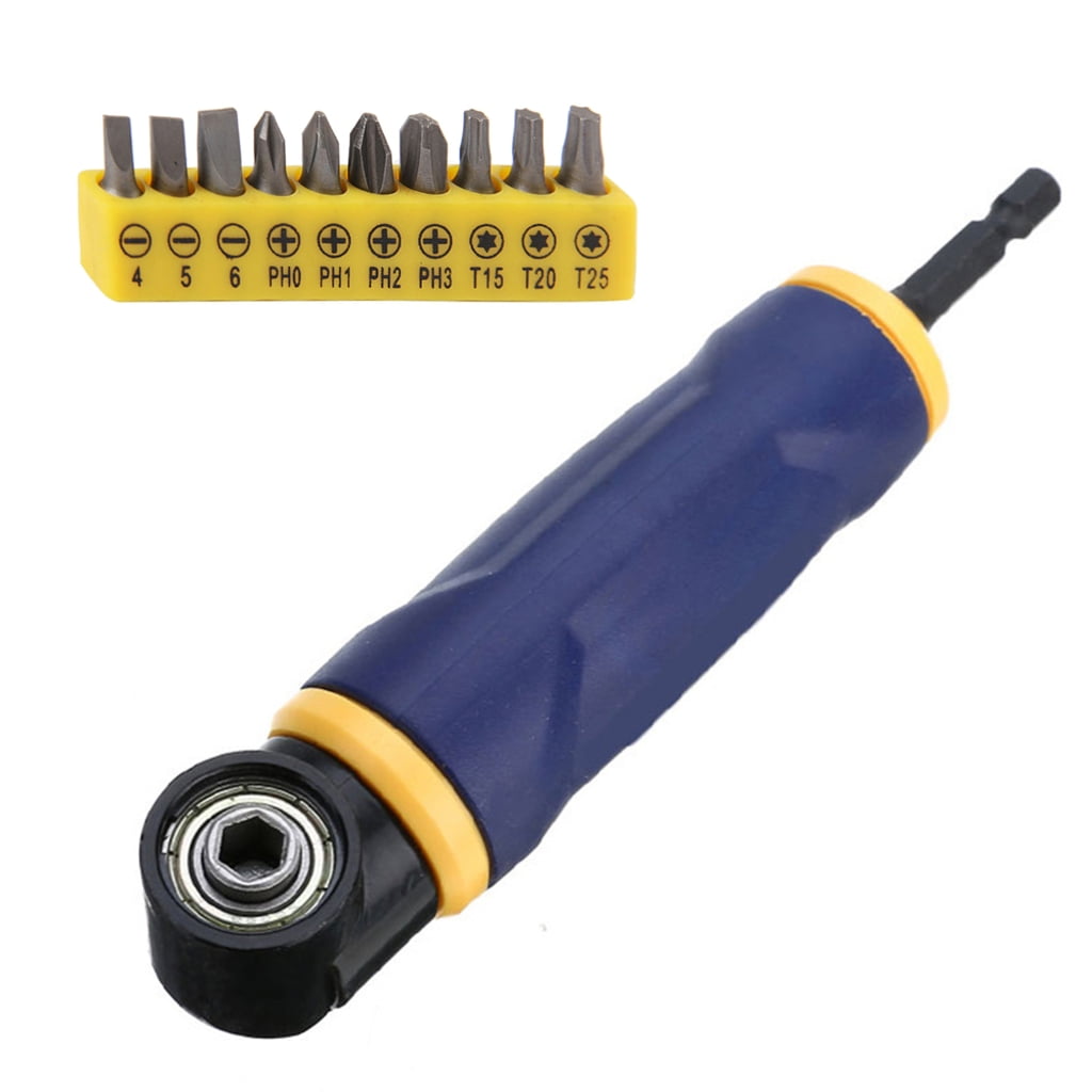 SIEYIO 90° Degree Right Angles Attachment Drill Driver Screwdriver ...