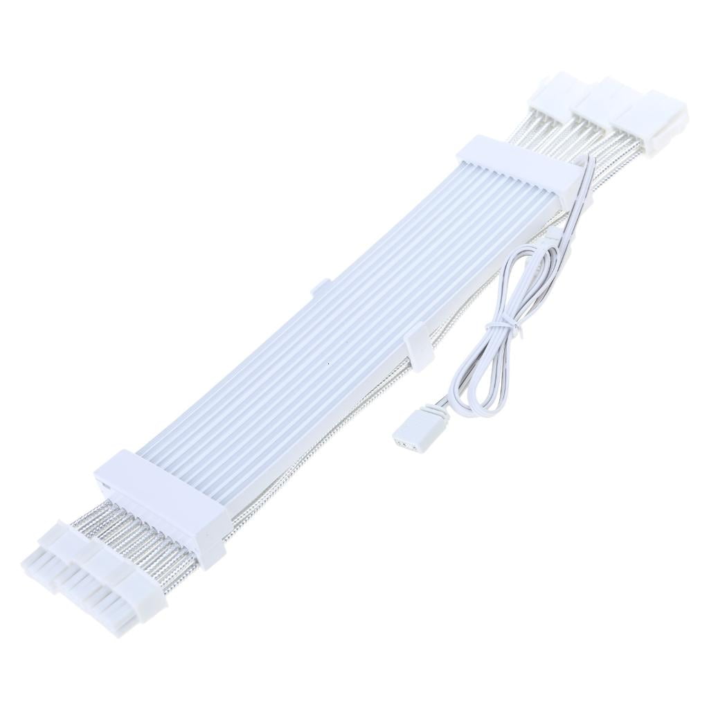 SIEYIO ATX 24Pin PCI-E GPU 8PinX2, 8PinX3, ARGB 5V3P SYNC- Streamer ...