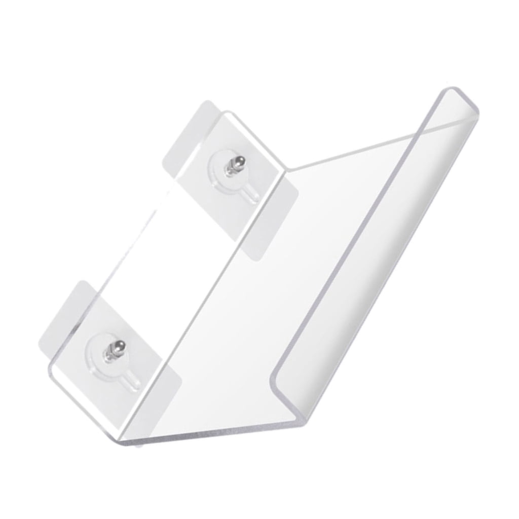 SIEYIO Acrylic Storage Rack Floating Display Shelf No Punching ...