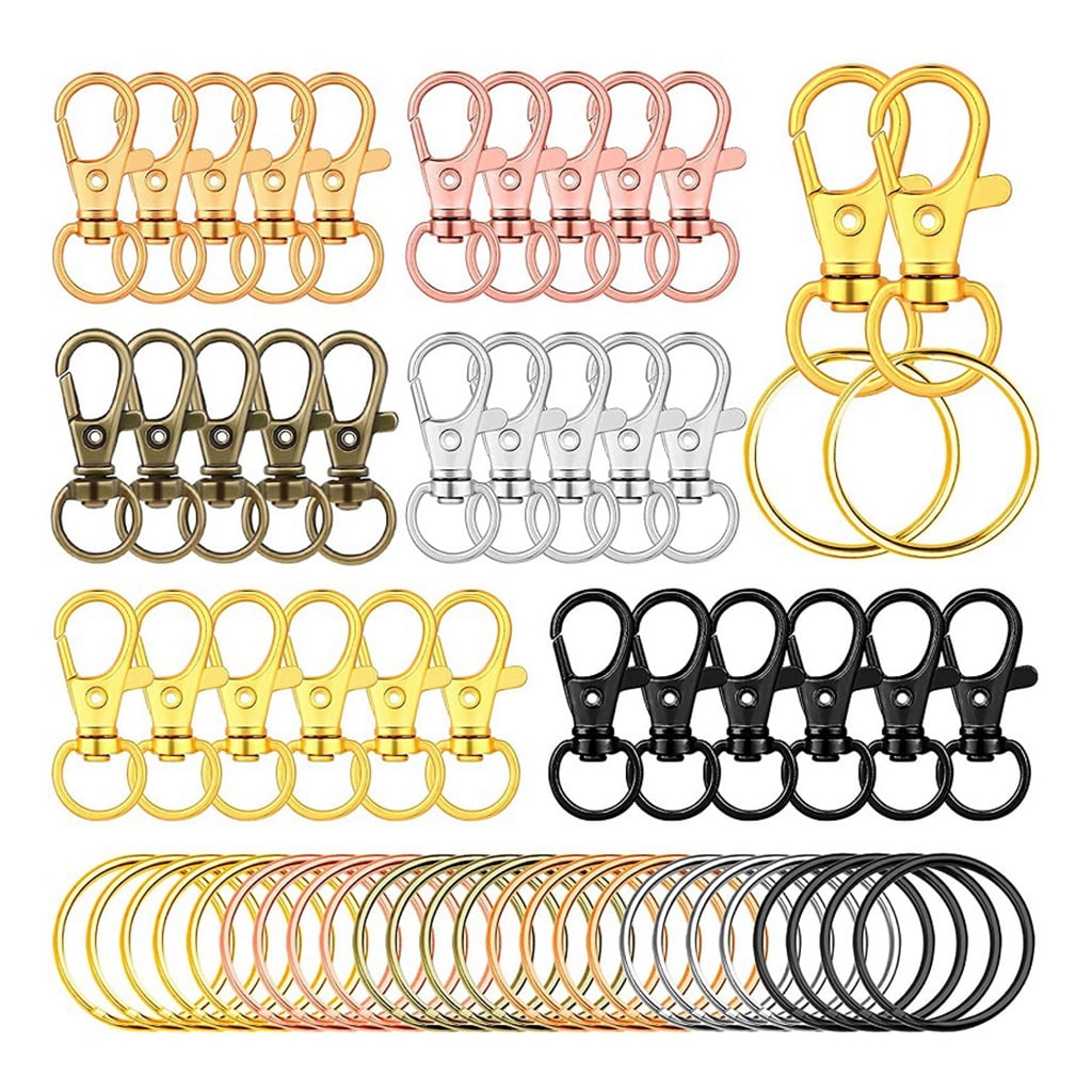 SIEYIO Alloy Swivel Clasps Lanyard Snap Hook Lobster Claw Clasp for ...