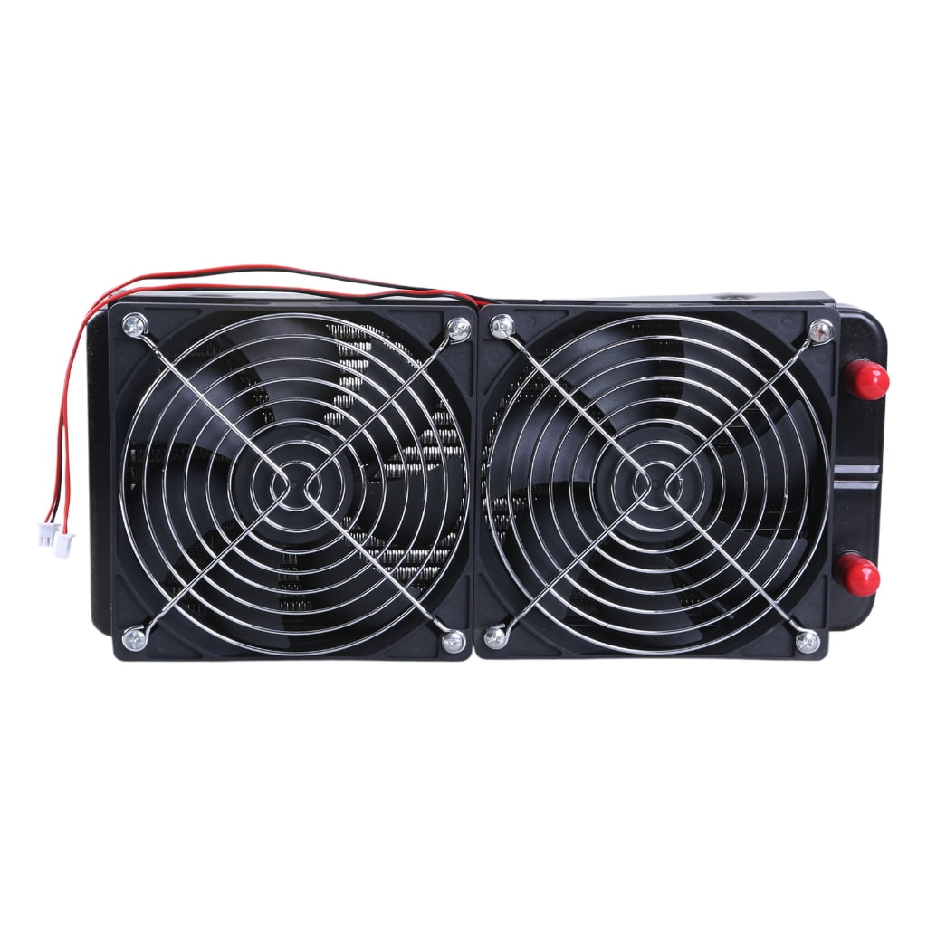 SIEYIO Aluminum Computer Radiator Water Cooling Cooler 2 Fans 240mm For ...